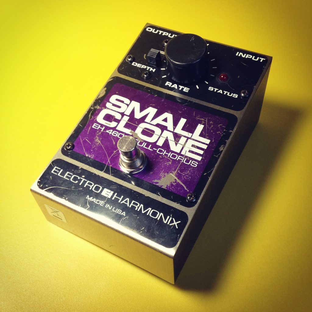 Small Clone – EHX – SOLD – Broken Audio Devices – Guitar Pedal Effects